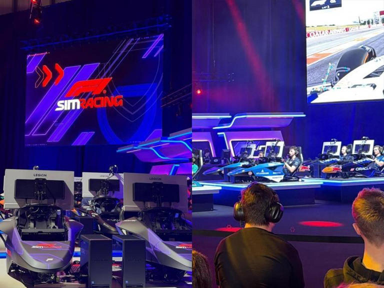2026 F1 sim racing world championship levels up with elite gaming hardware