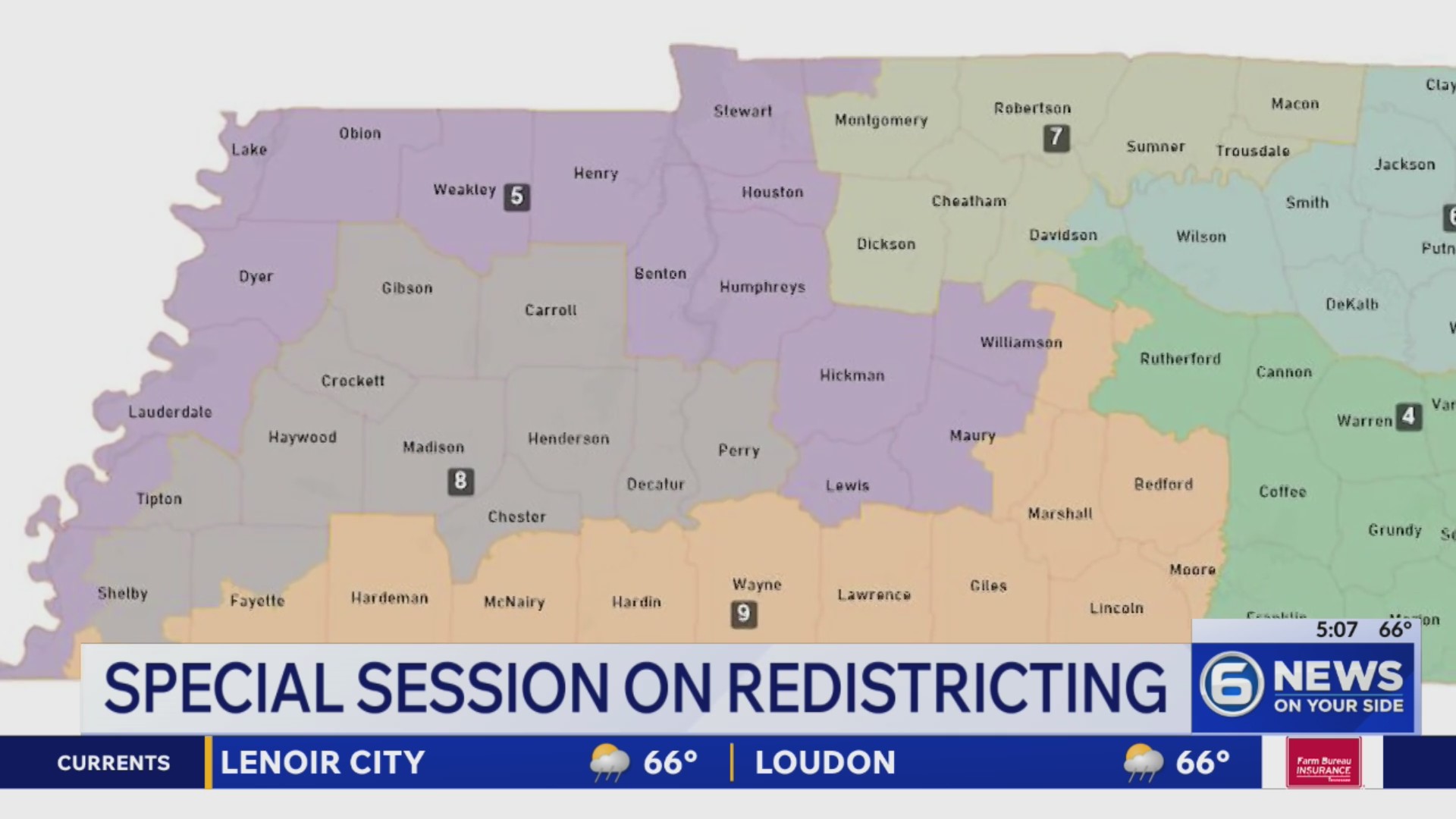 Day 2 of Tennessee's special session on redistricting