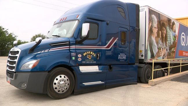 45,000 pounds of dry goods donated to the Food Bank of West Central Texas