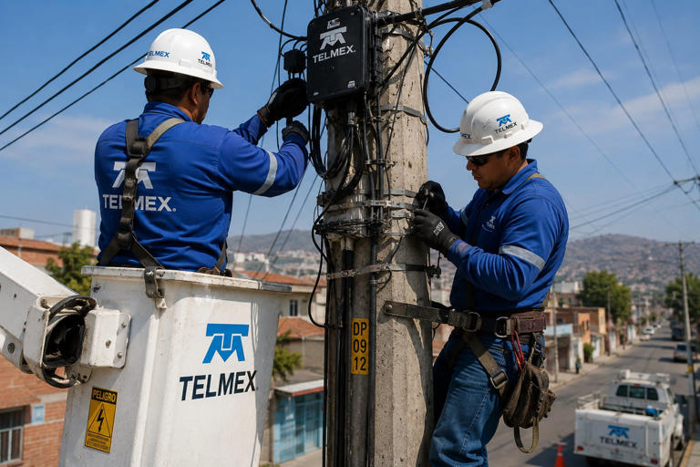 Telmex invierte solo 1,988 millones de pesos en 2026, su nivel más bajo ...