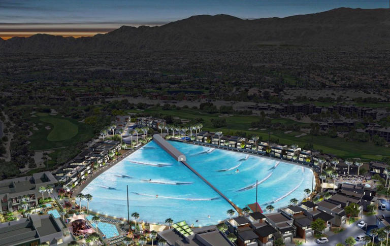 California’s huge new surf park promises 1,000 waves an hour, luxe ...