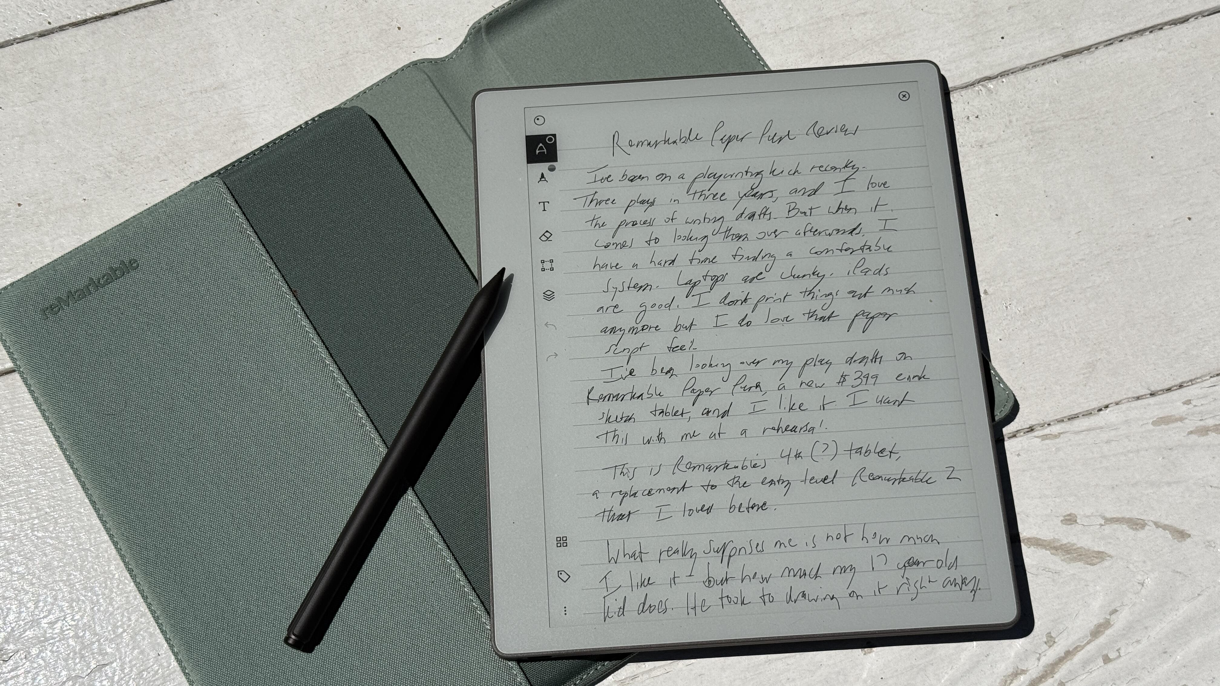 Remarkable's new tablet wins me over for writing and sketching. And my ...