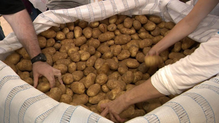 45,000 pounds of dry goods donated to the Food Bank of West Central Texas