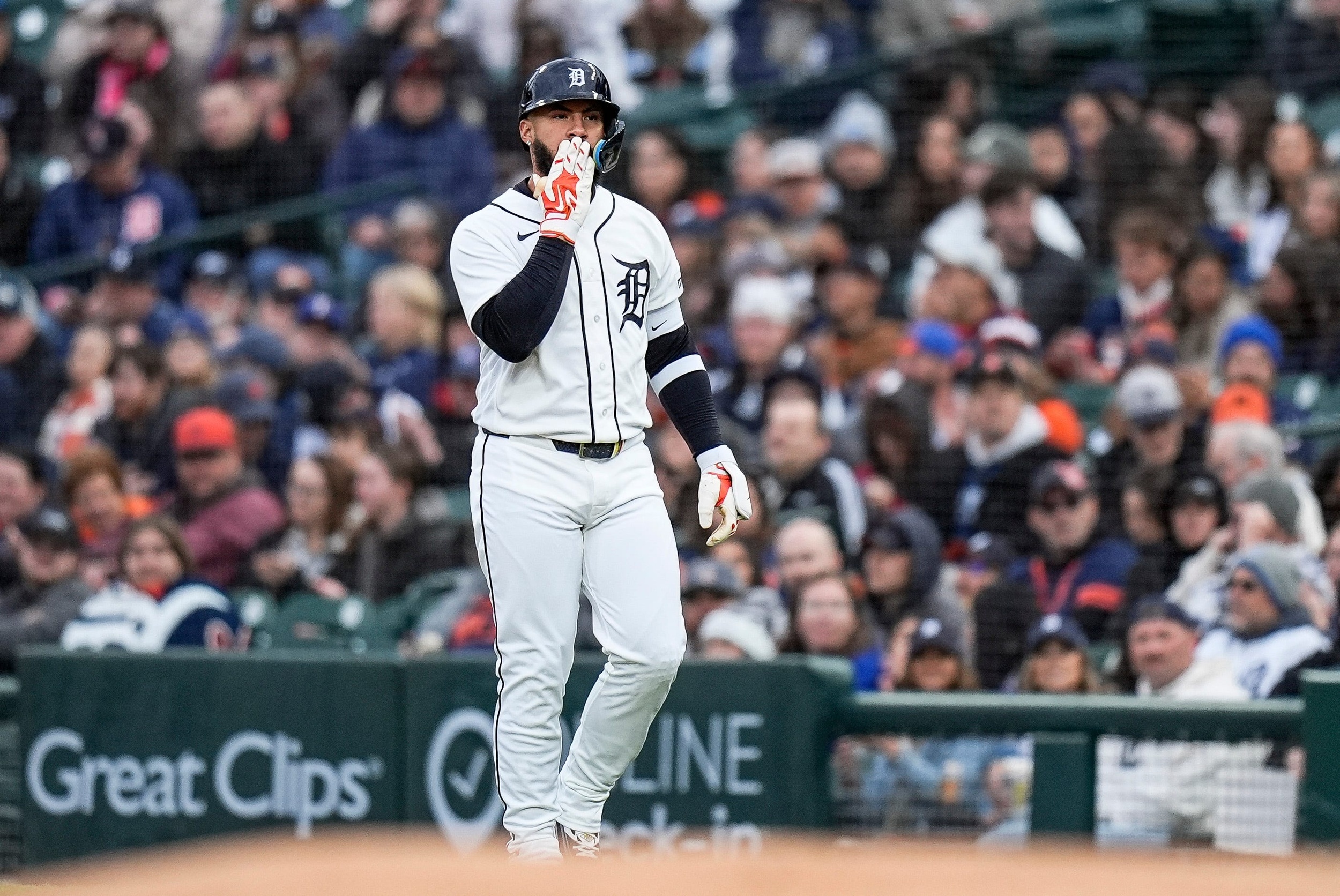 Tigers place Gleyber Torres on IL with oblique strain