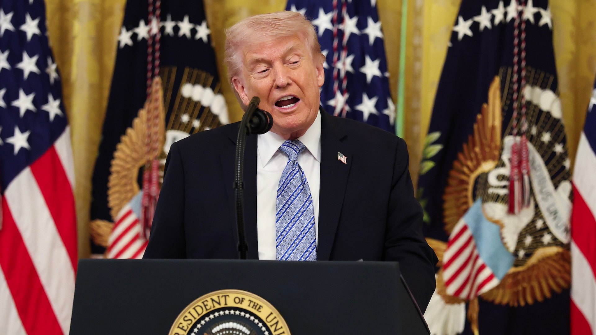 President Trump dashes child's volleyball dreams: "Soccer might be better"