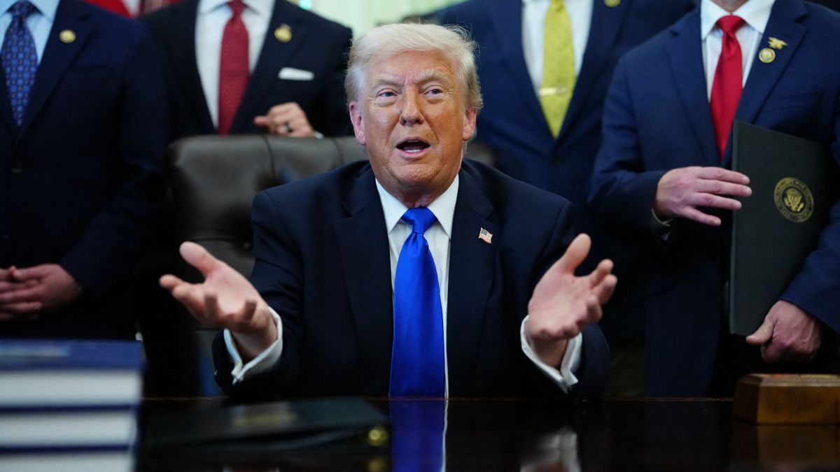 Trump accused of hiding health condition as bilateral foot drop theory ...