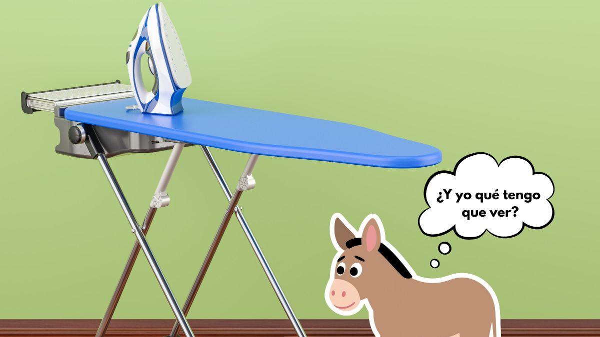¿Sabías esto? Así nació el famoso término “burro de planchar”
