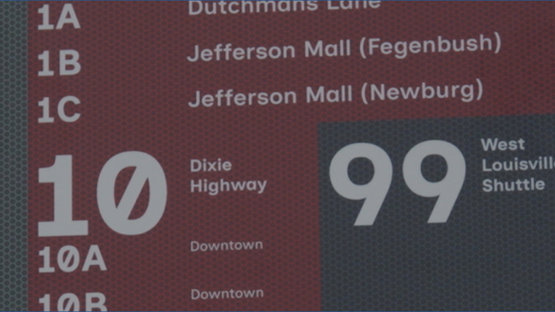 TARC unveils new bus stop signs