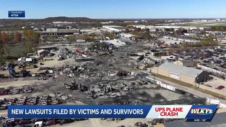 15 new lawsuits filed six months after UPS plane crash in Louisville