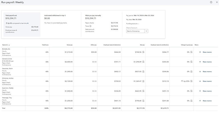 Intuit QuickBooks Workforce