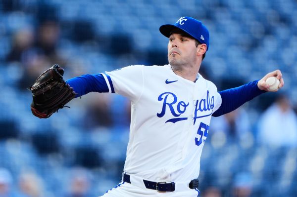 Royals' Cole Ragans exits start with left triceps/elbow soreness