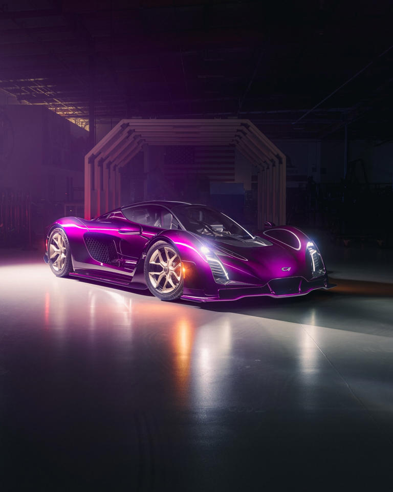 America’s $3 million hypercar lets the color do the talking