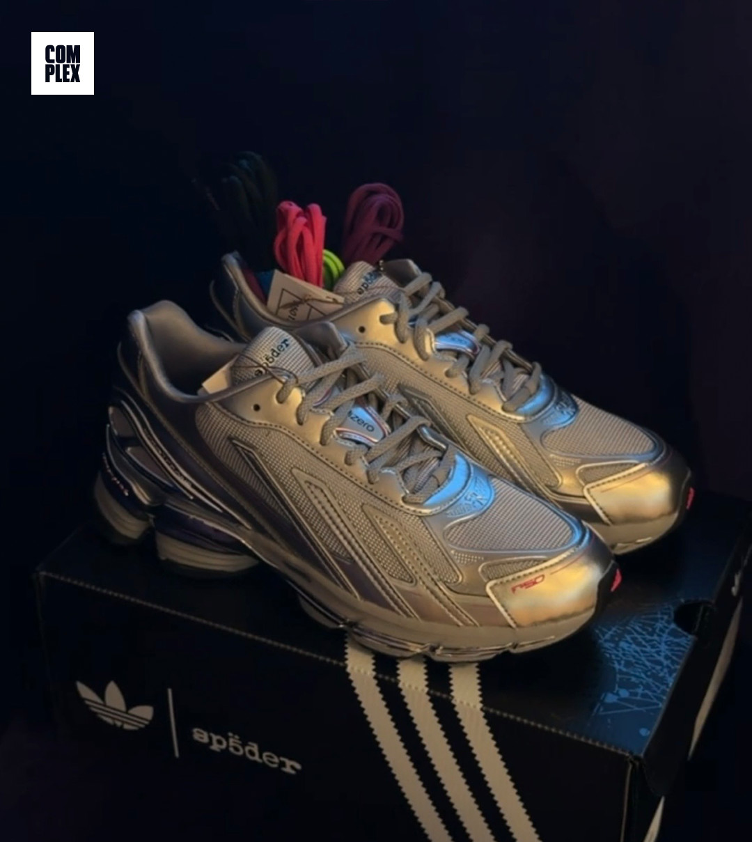 Closer look at the Sp5der x Adidas F50 Formotion collab