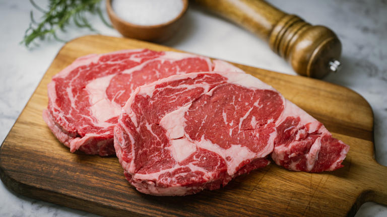 What is a Delmonico steak and what sets it apart from ribeye steak?