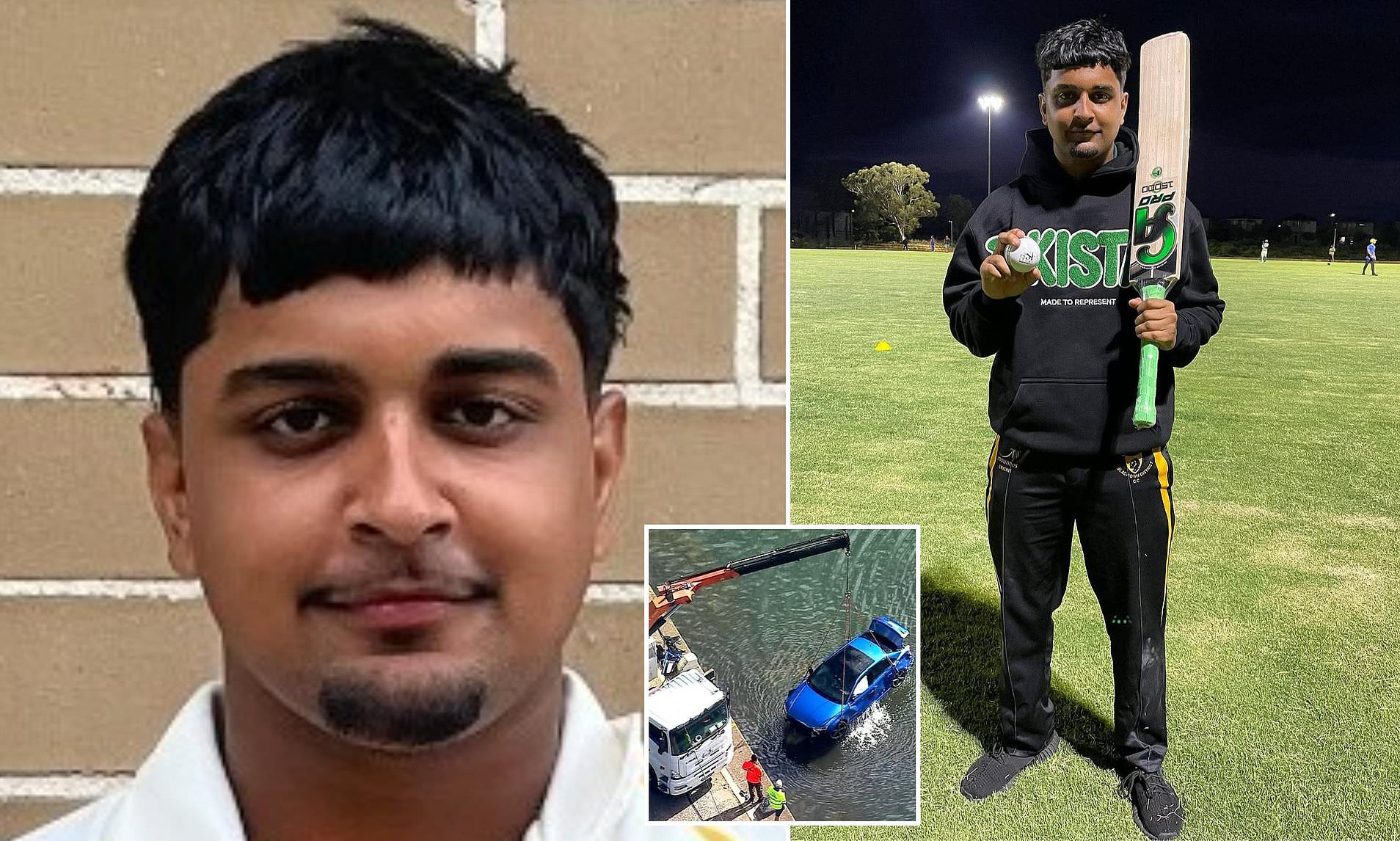 Drag racing probe after Audi plunged into weir killing talented cricketer
