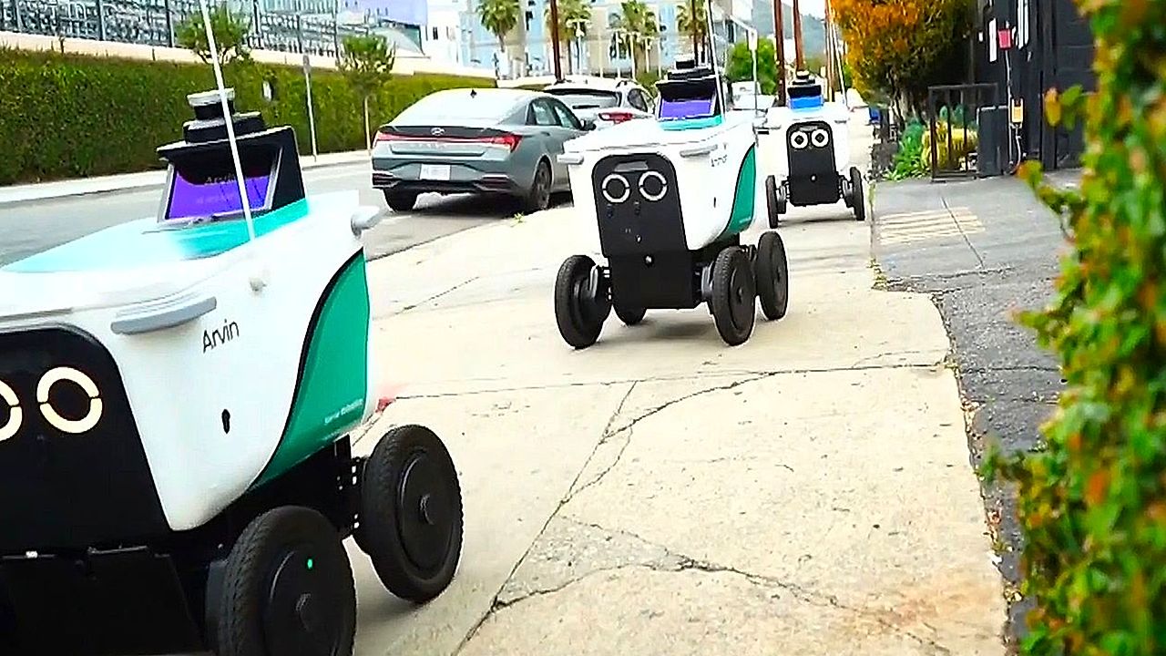California city leaders debate increasing fleets of AI-powered delivery ...