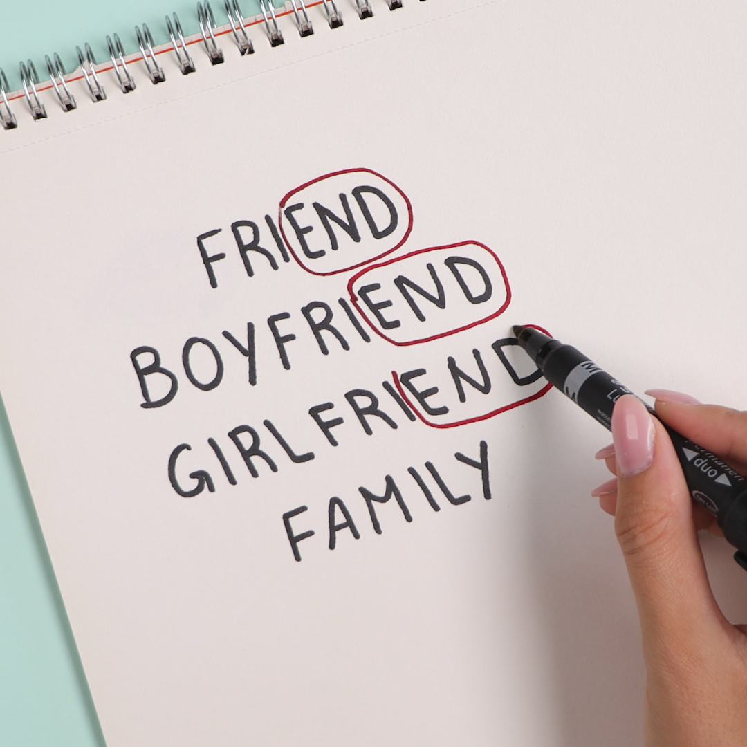 Family ends with ILY… and so does this note 💖📜