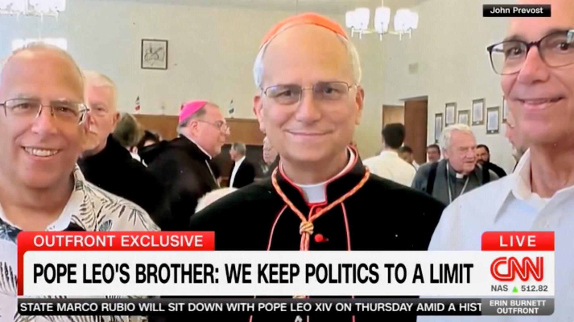 Pope Leo’s brother dishes on their MAGA sibling