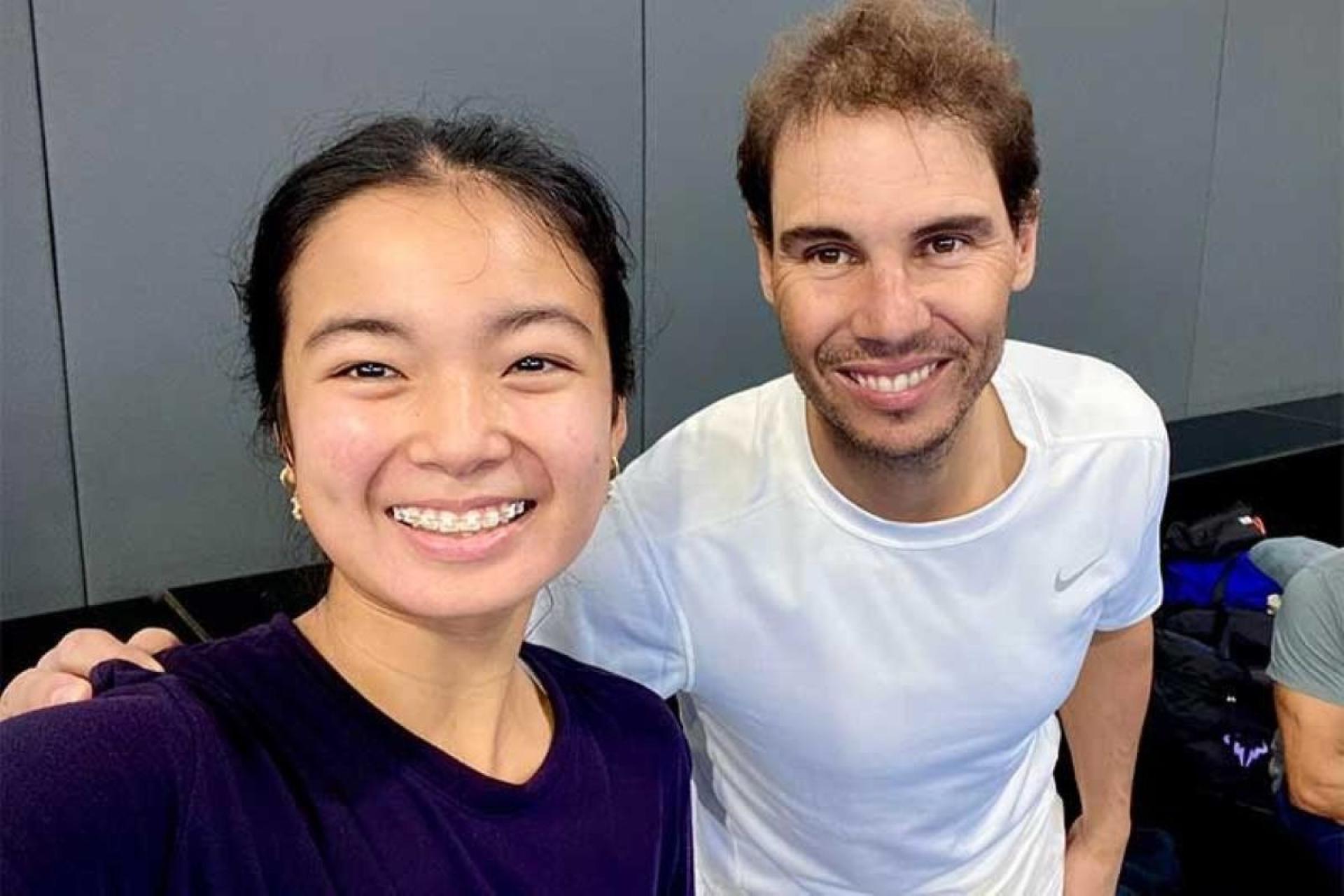 Alexandra Eala says regularly speaking with Rafael Nadal still feels ...