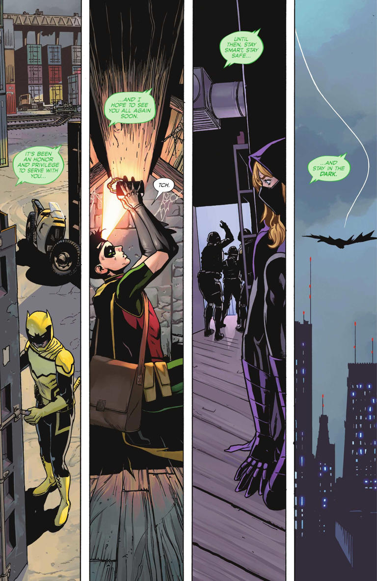 Batgirl gets the perfect last words as she officially leaves the Bat ...