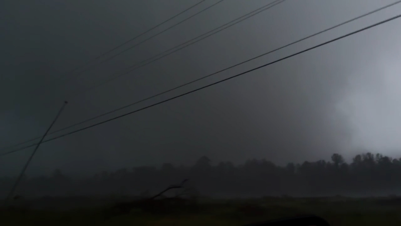 Massive wedge tornado tears through Mississippi