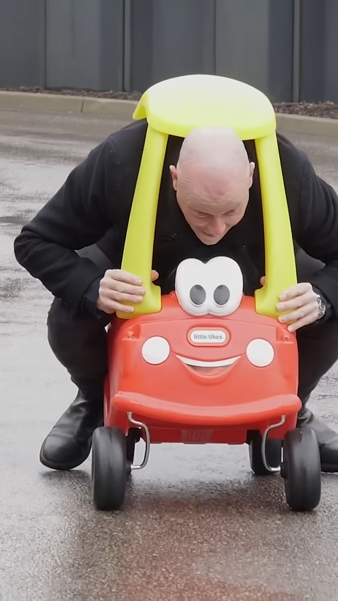 Can you order drive thru in a toy car?