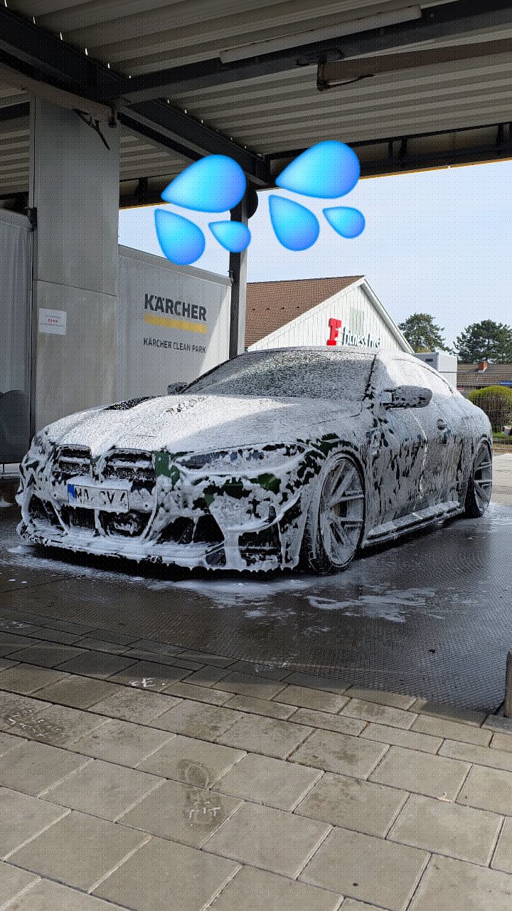 Lust auf ein Wasch Tutorial mit dem BMW M4 Competition LCI