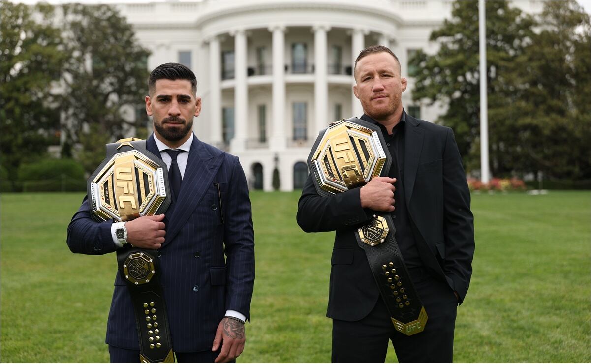 Donald Trump y Topuria anuncian evento de UFC en la Casa Blanca