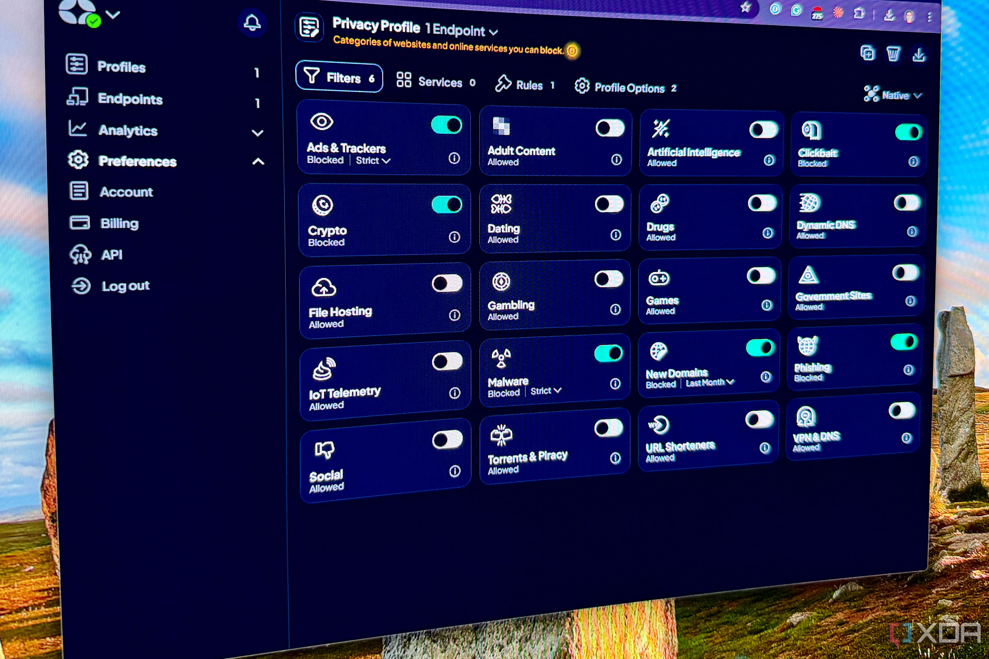 I ditched Quad9's filtering for Control D, and the visibility ...