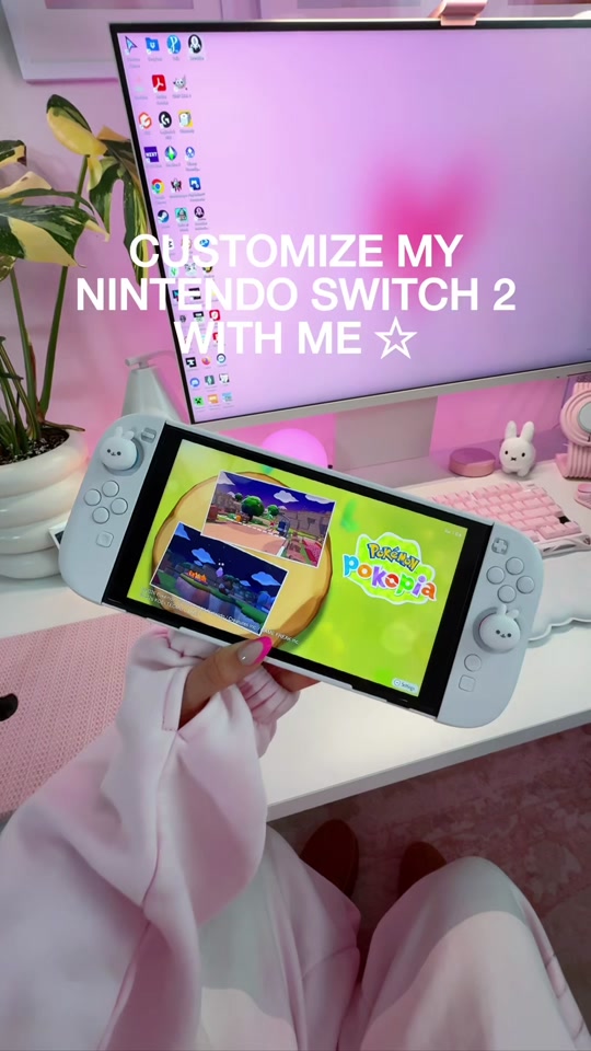 Giving the Nintendo Switch 2 a cute makeover