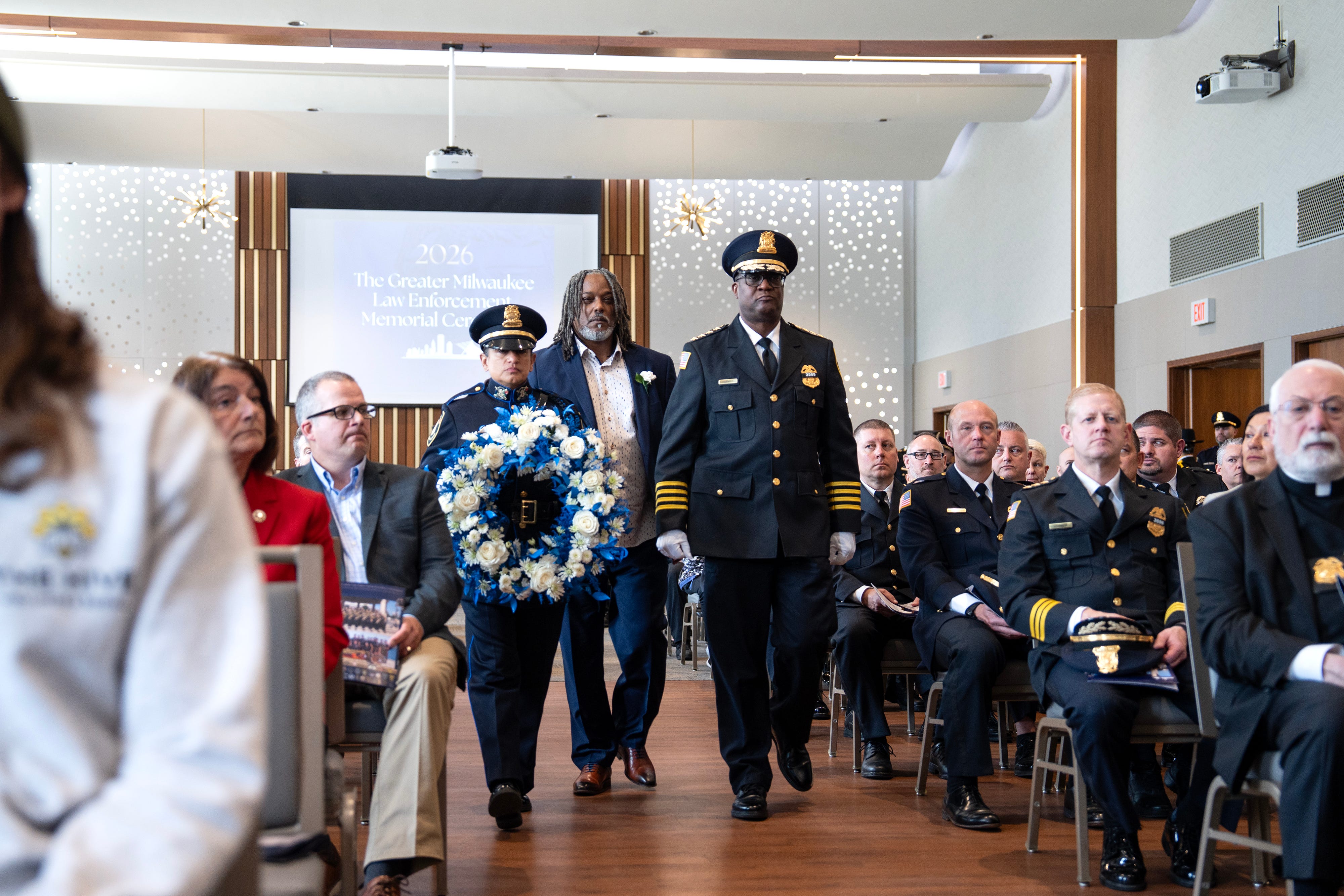 Milwaukee police pay tribute to slain officer Corder at national memorial