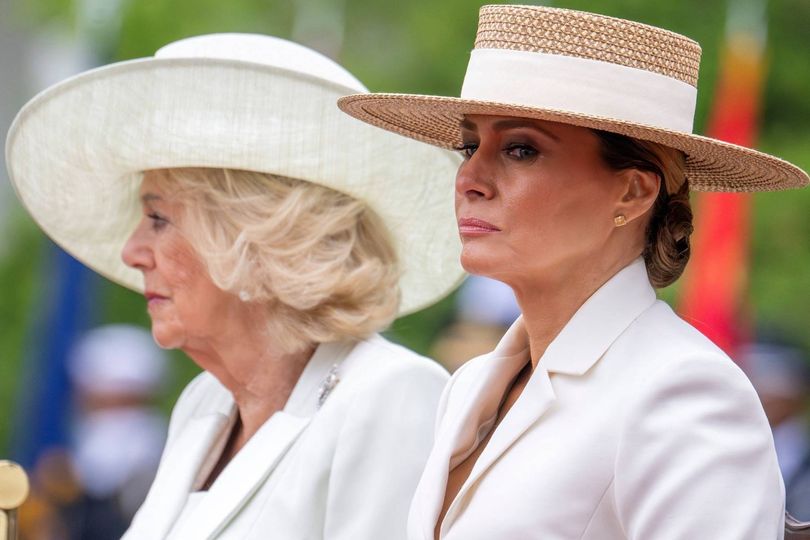 Melania Trump's seven-word desperate plea to Queen Camilla after White ...