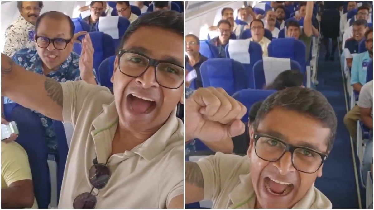 IndiGo passengers raise Jai Shri Ram slogans in flight amid Bengal ...