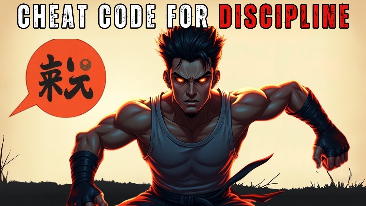 Unlock the cheat code to iron discipline – success hacked!