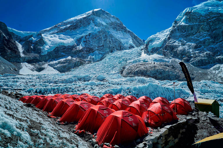 Everest season opens despite huge unstable ice block and high costs
