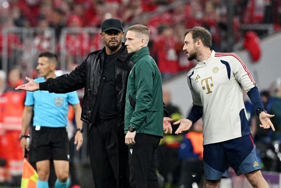 Vincent Kompany rages at referee after PSG overcome Bayern Munich to ...