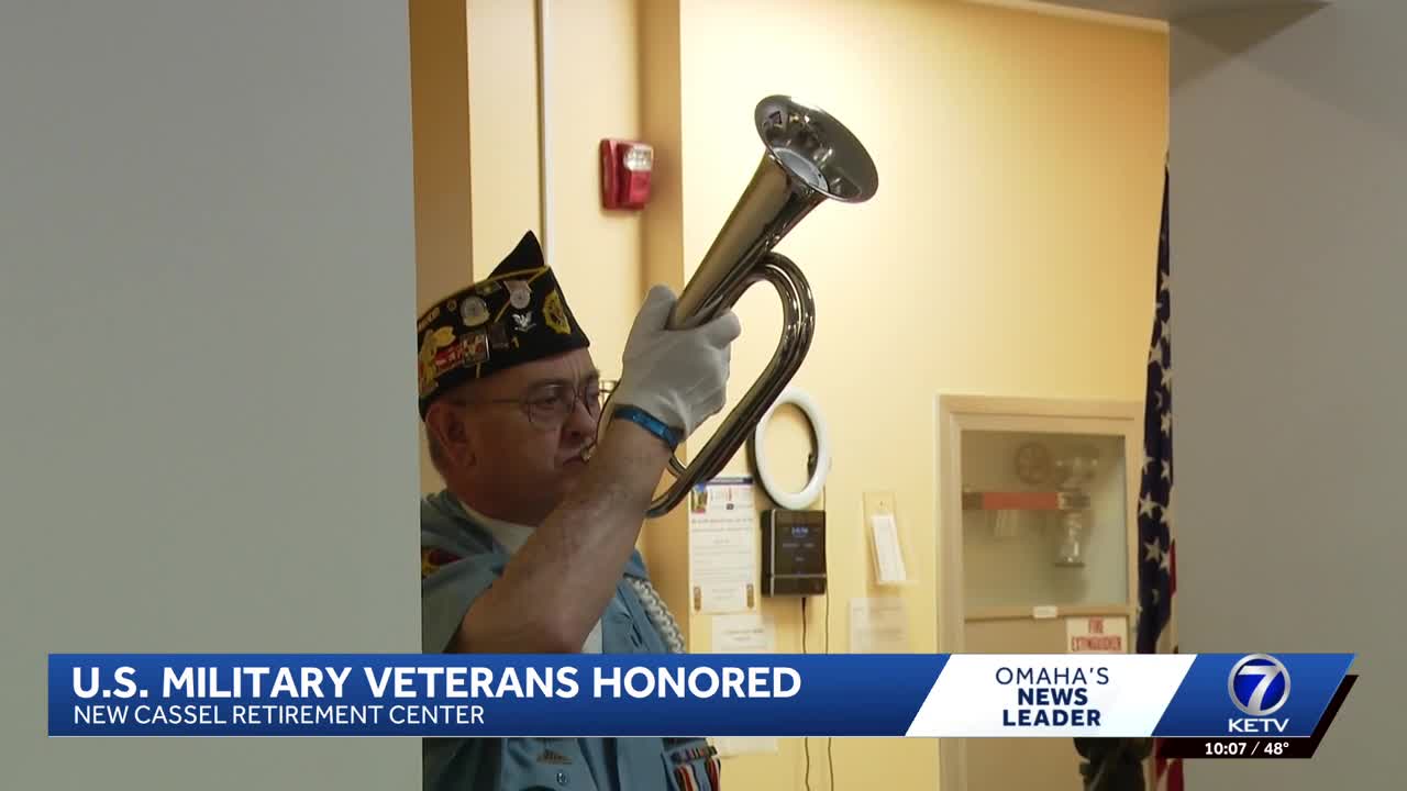 US military veterans honored at local retirement center