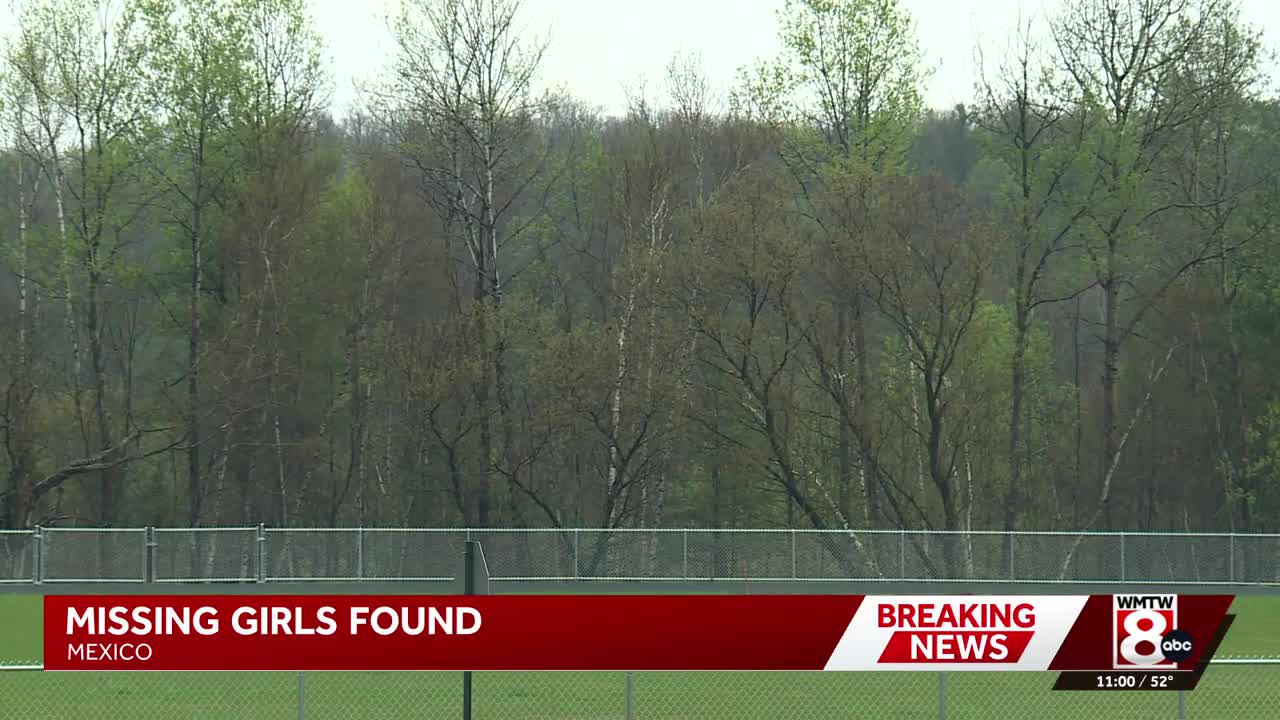 Two girls in Mexico found, being evaluated by emergency personnel