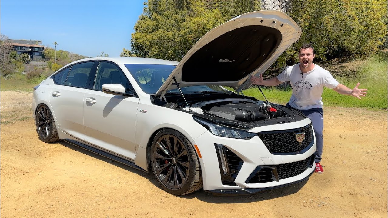 The Cadillac CT5-V Blackwing brings supercharged V8 sedan madness