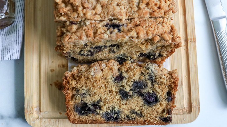 Blueberry pancake bread recipe