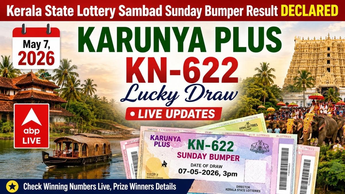 Live updates | Kerala lottery sambad result (May 7, 2026): Karunya Plus ...