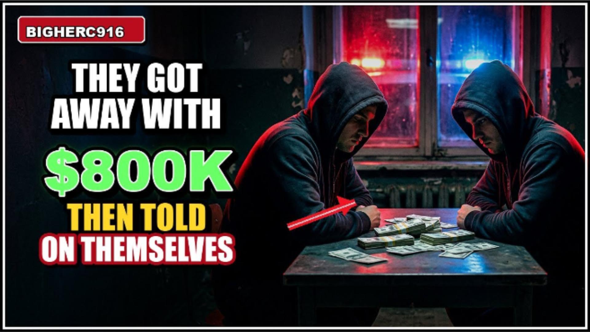 How criminal schemes become self-reported