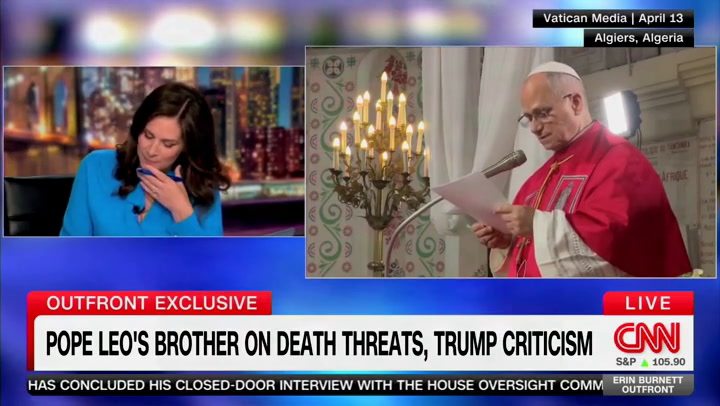 Pope Leo’s brother dishes on their MAGA sibling
