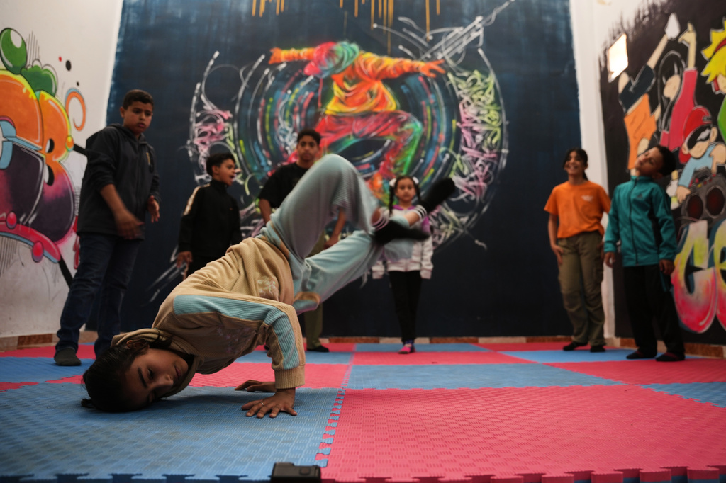 In Gaza, some Palestinian children find respite and catharsis in ...