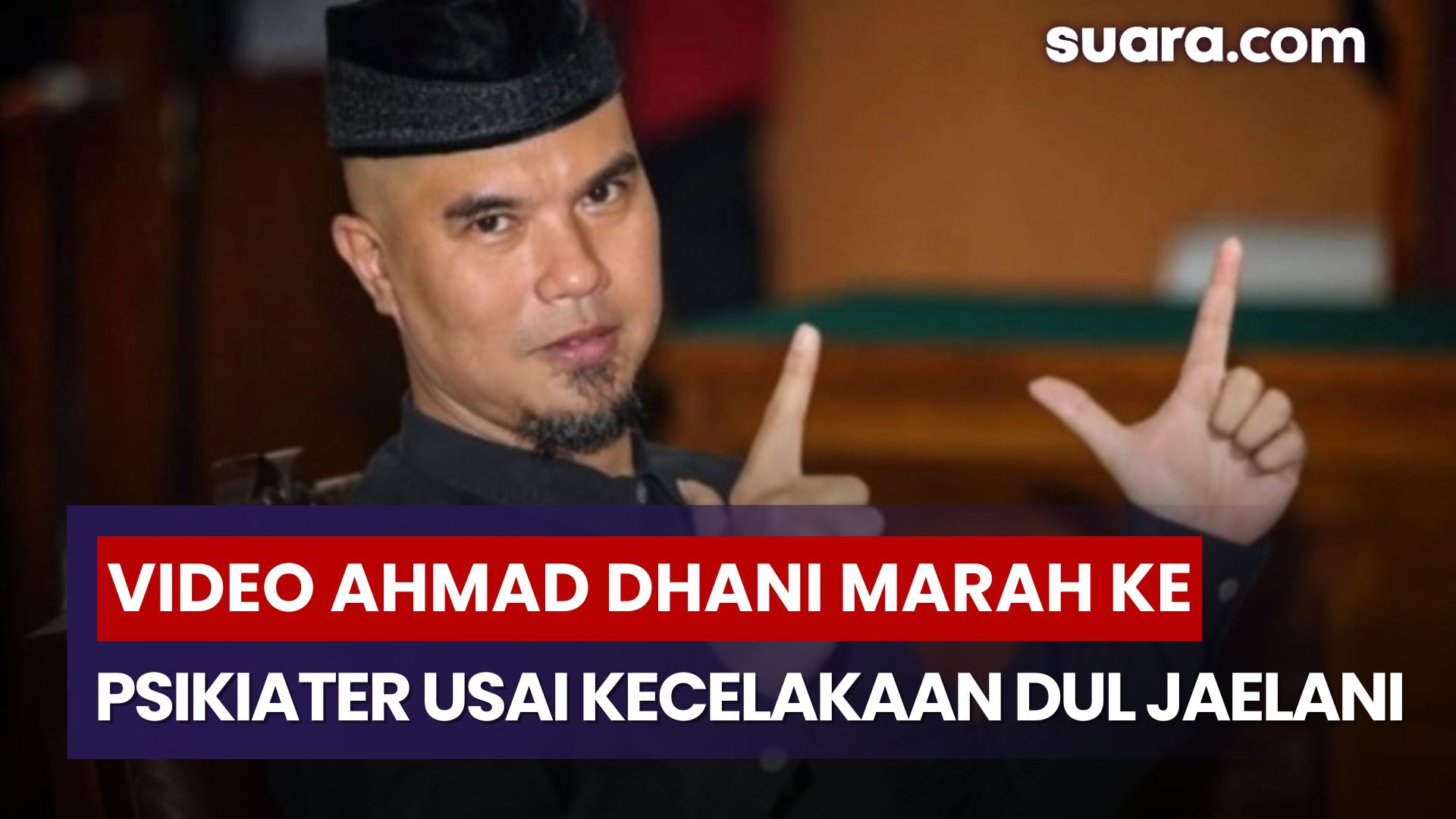 Viral lagi video Ahmad Dhani marah ke psikiater usai kecelakaan Dul Jaelani