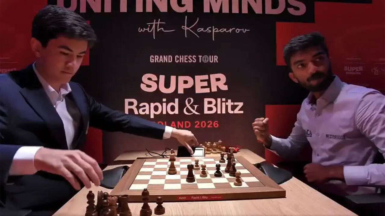 'Fist pump for myself' as D Gukesh cooks Javokhir Sindarov