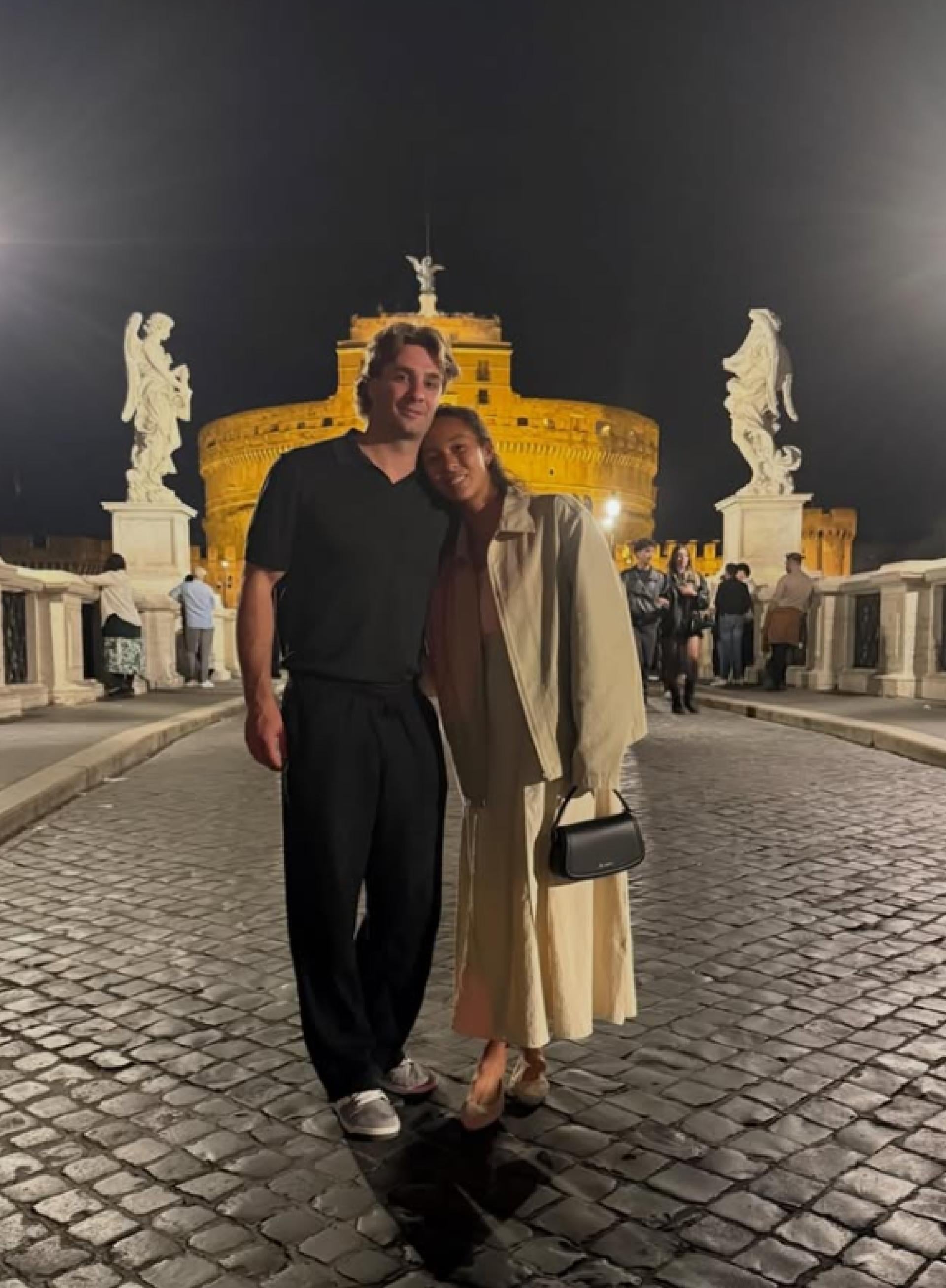 Photos: Leylah Fernandez shares sweet Rome moments with boyfriend Vincent