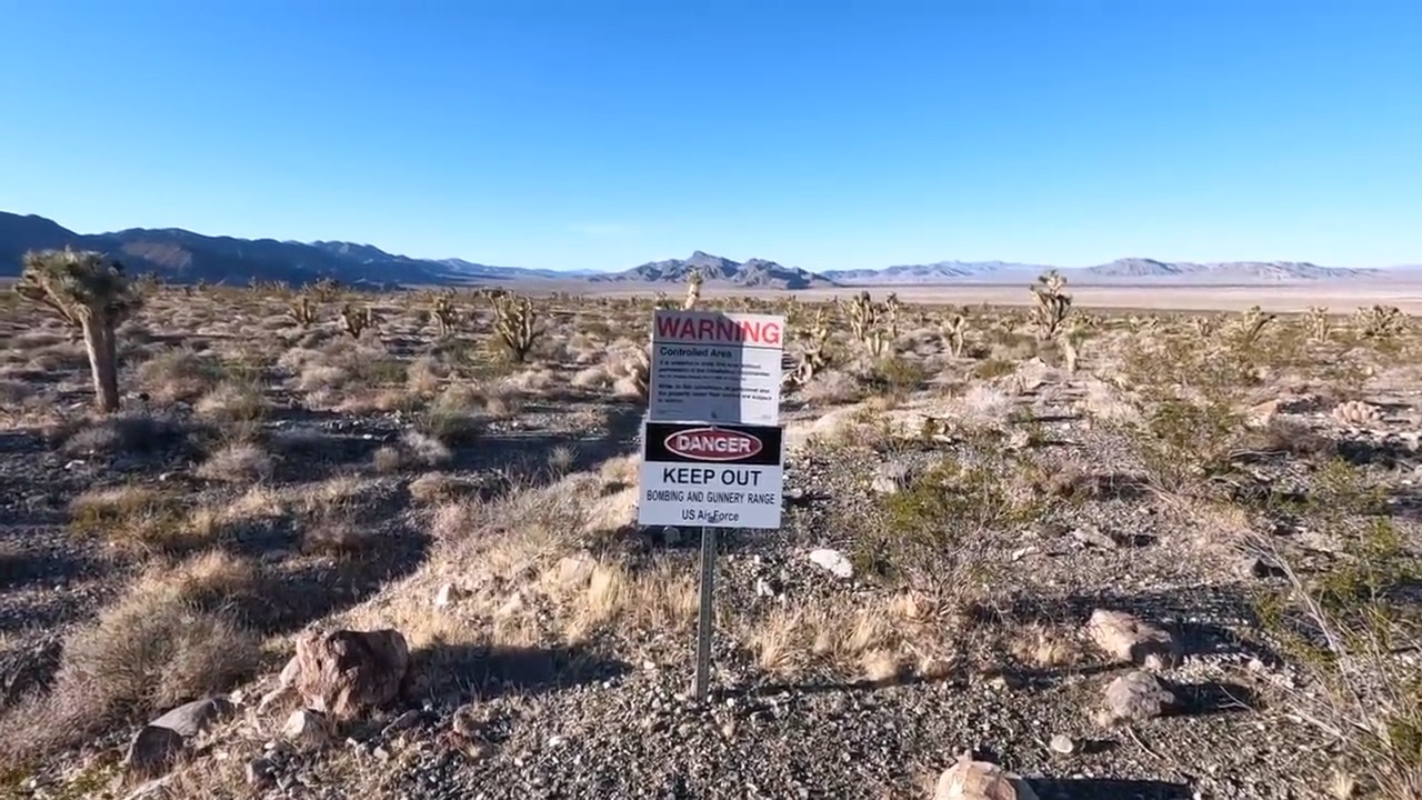 Caught on camera near Area 51: He drove 70 miles into empty desert and ...
