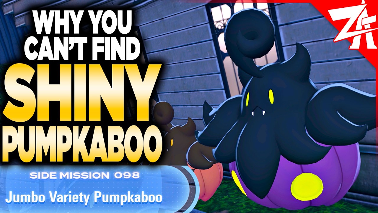 Why you can’t find shiny Pumpkaboo in Pokémon Legends Z-A