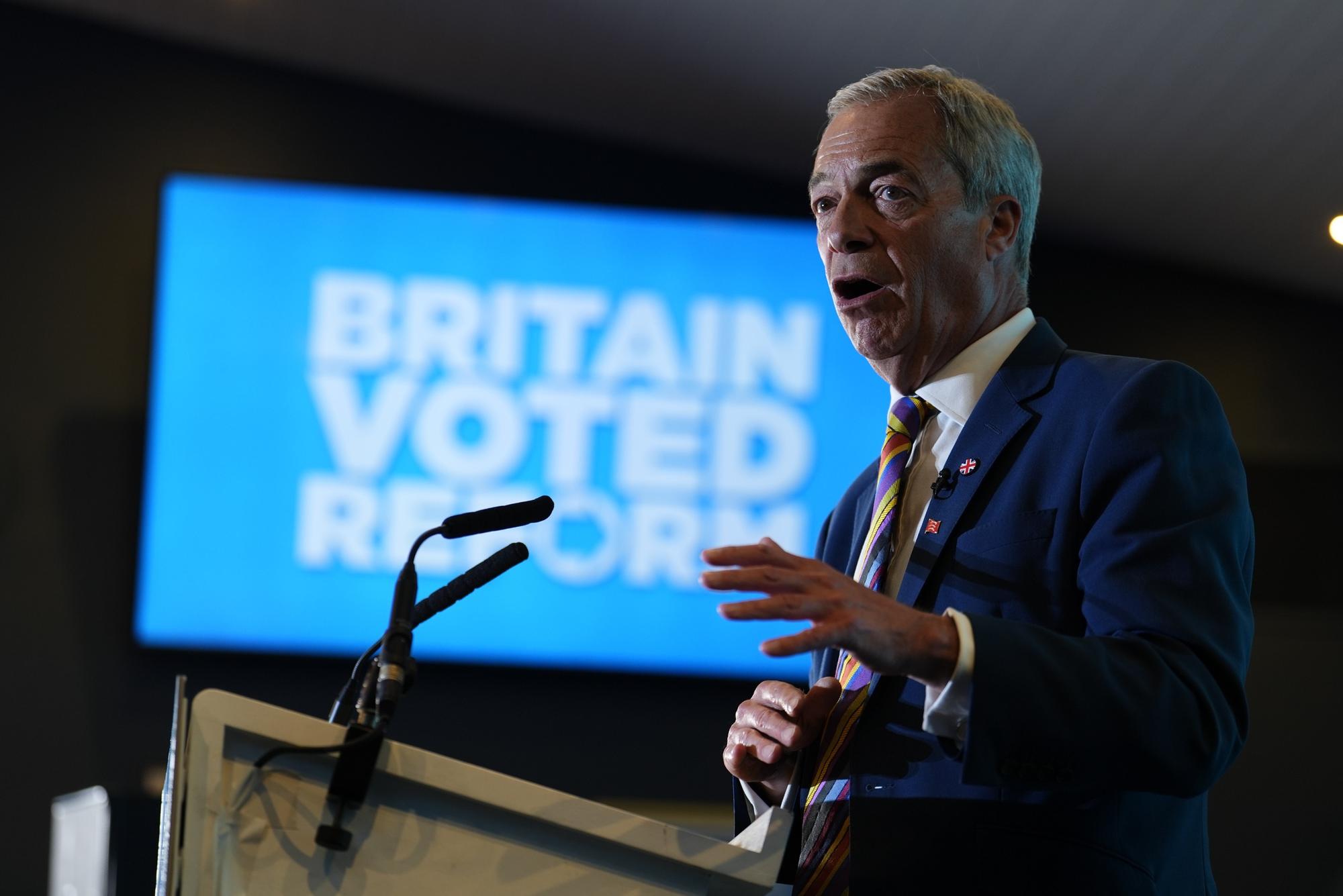 'Expect to see Reform standing in Northern Ireland after election surge ...